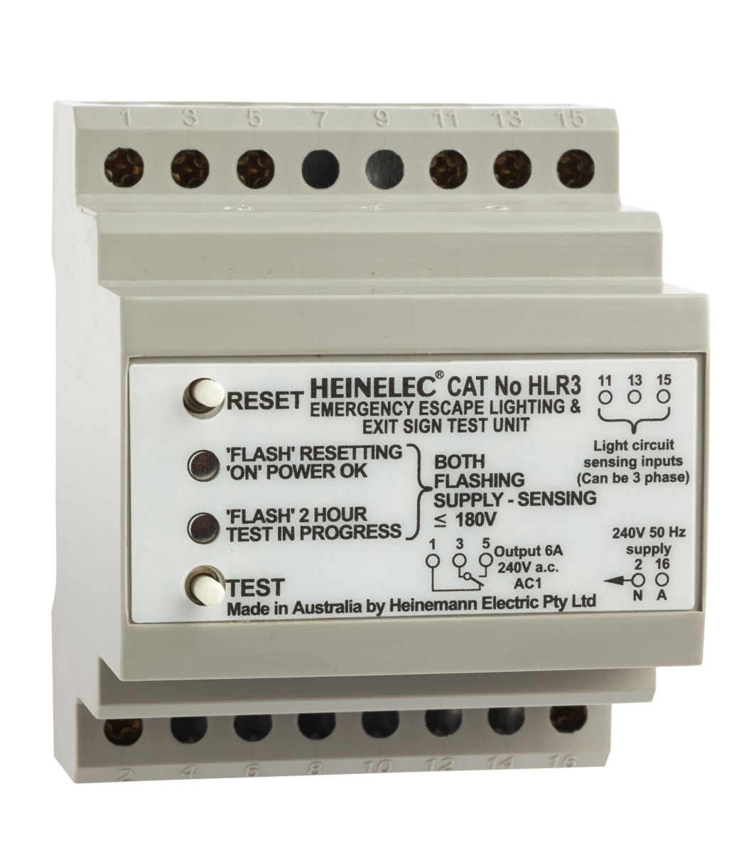 HLR3 emergency/exit lighting control - CBi-Electric Australia