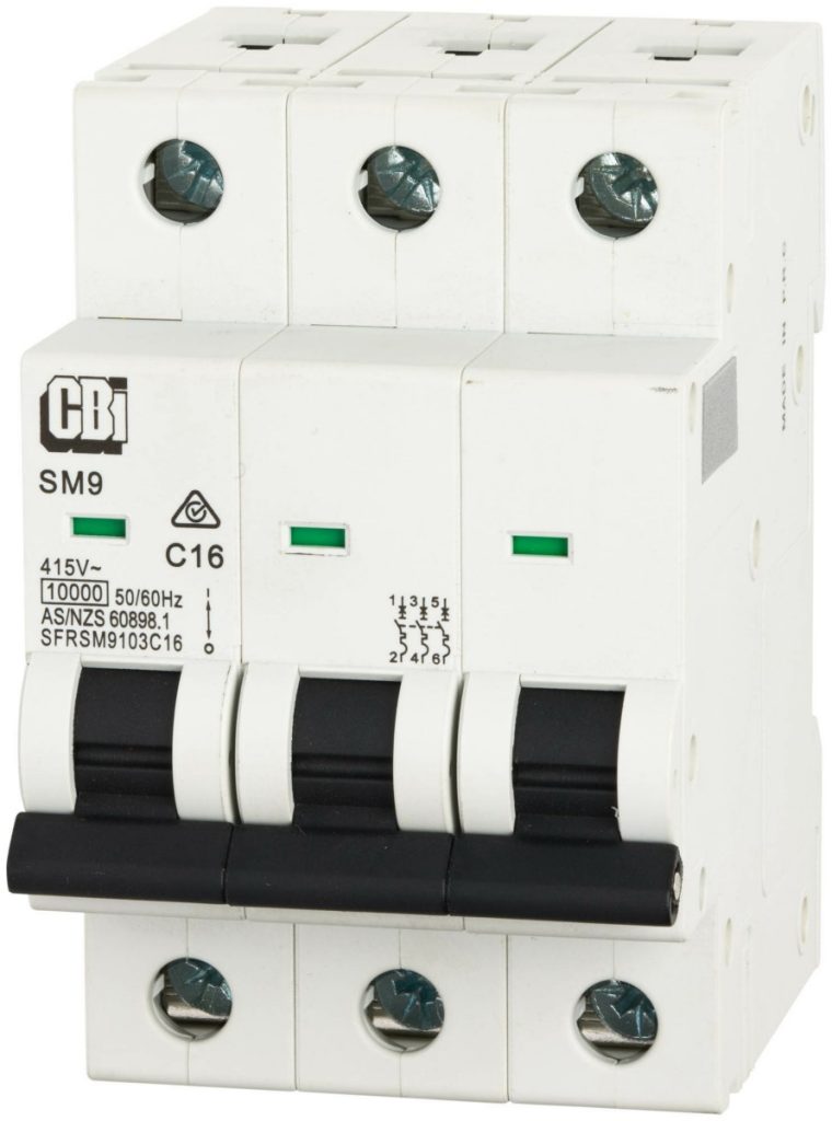 SFR SM9 AC MCB - CBi-Electric Australia